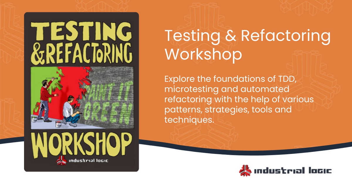 Testing And Refactoring Workshop
